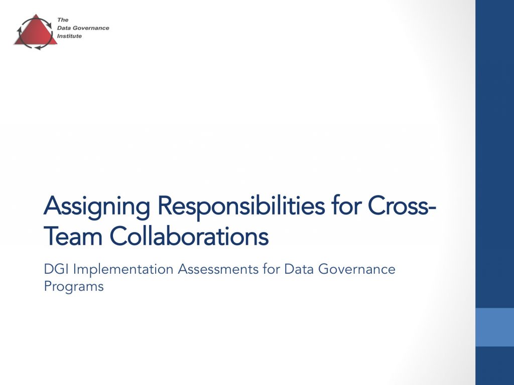 Assigning Responsibilities for Cross-Team Collaborations | The Data ...